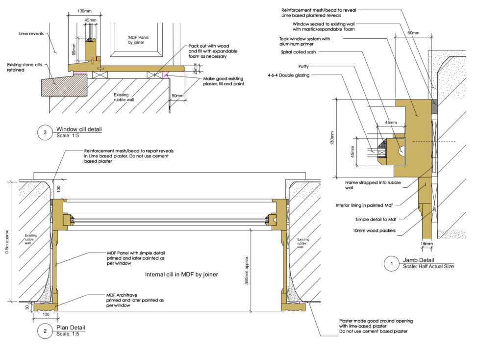 Farmhouse Refurbishment Drawings - FASCIA